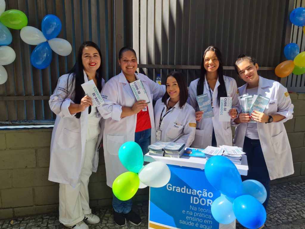 Faculdade IDOR realiza 1ª Feira de Saúde da Graduação em Enfermagem ...